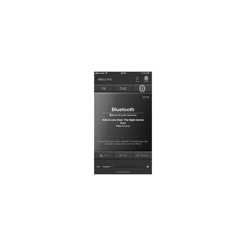 KB SOUND STAR 5", RADIO FM EMPOTRADA EN TECHO