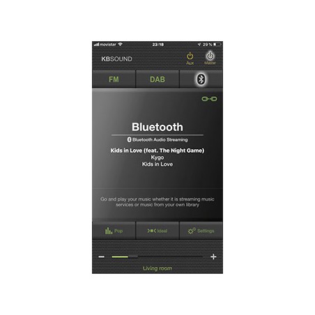 KB SOUND STAR 5", RADIO FM EMPOTRADA EN TECHO